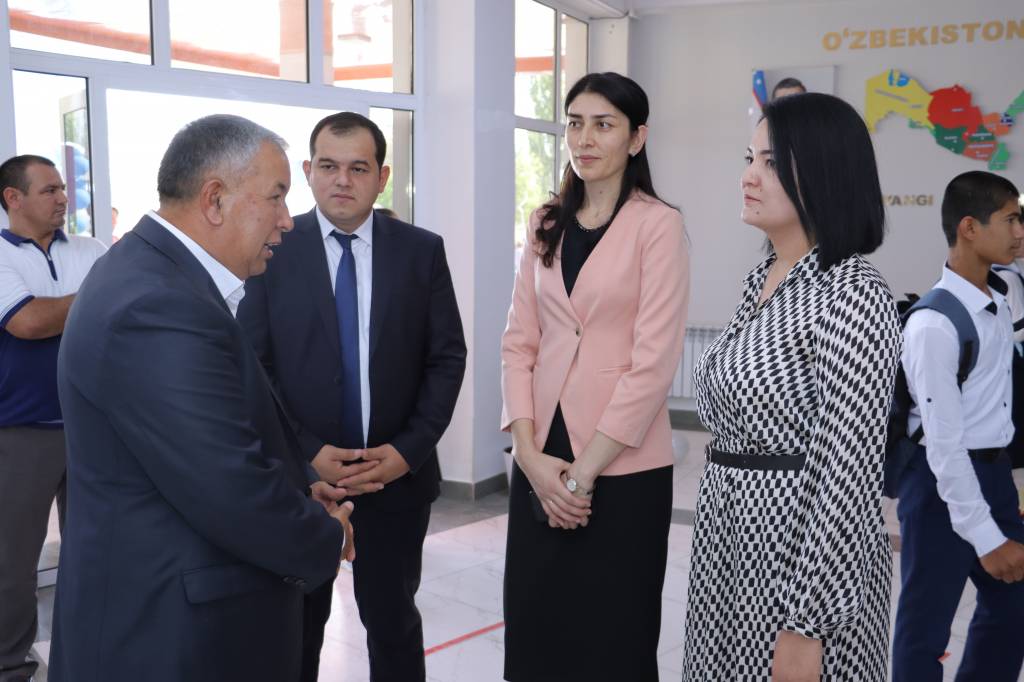 Sirdaryo viloyatida ixtisoslashtirilgan maktab-internatlari ochildi