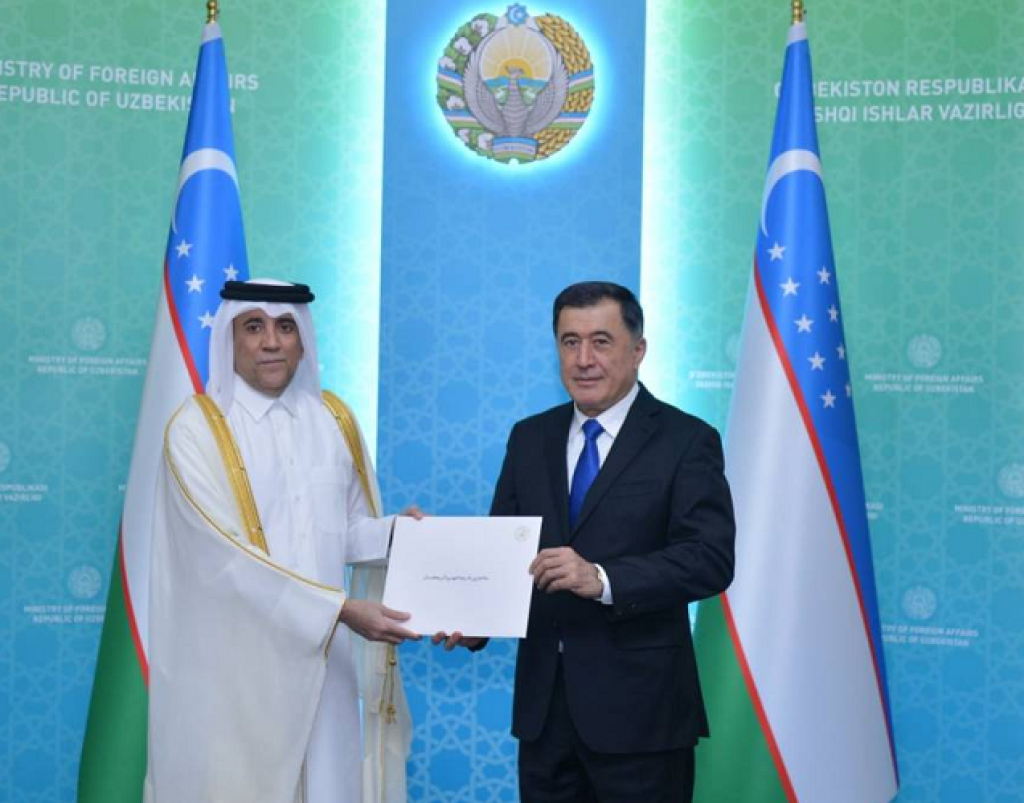 The new Ambassador of Qatar presents his credentials The new Ambassador of Qatar presents his credentials