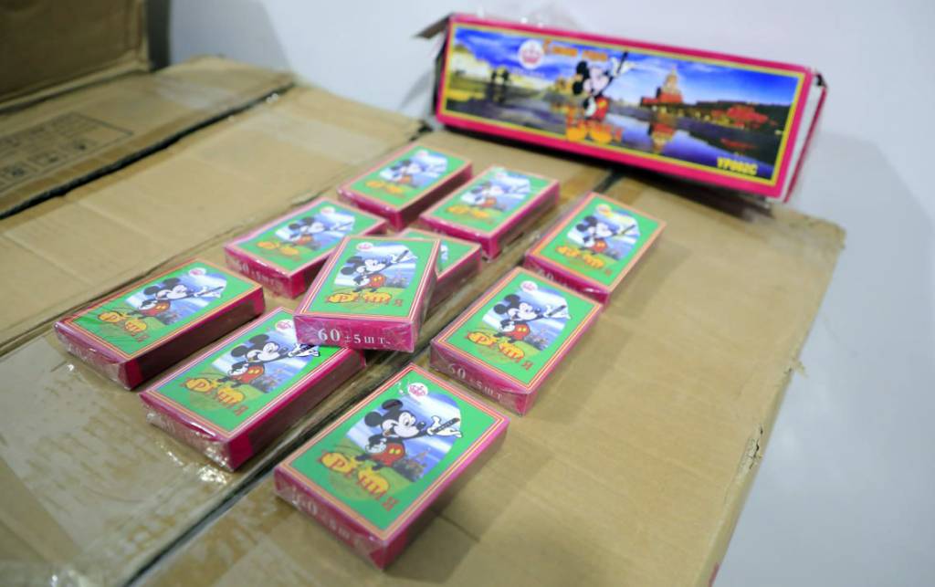 Йирик миқдордаги пиротехника воситаларининг ноқонуний айланмасига чек ...