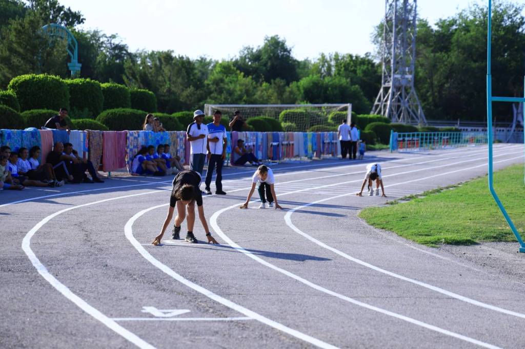 “Navoiy viloyati hokimi olimpiadasi”da yengil atletika bo‘yicha g ...