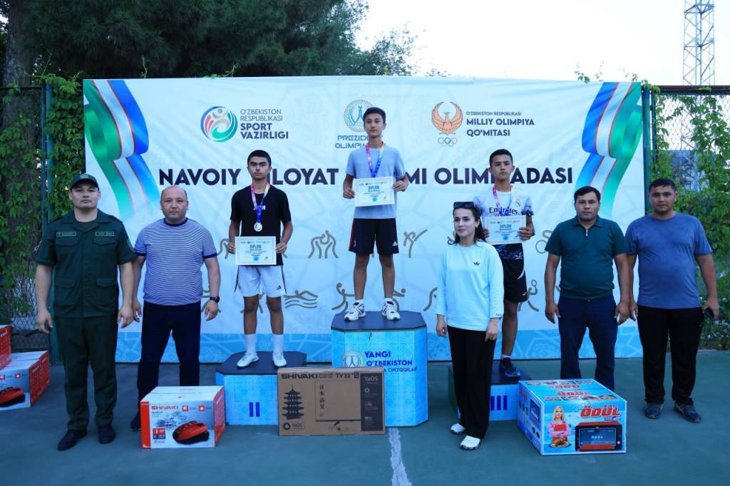 “Navoiy viloyati hokimi olimpiadasi”da yengil atletika bo‘yicha g ...